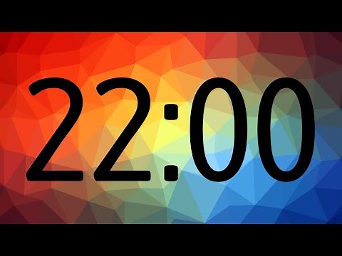 22 Minute Timer with Alarm