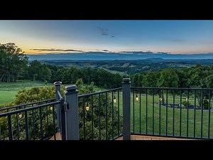 Stunning A-Frame Log Home on 37 Acres | Hidden Valley Wildlife Reserve | Lebanon, VA Home Tour