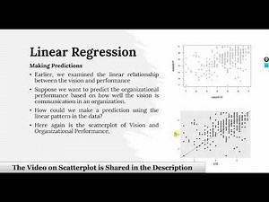 The concept of regression and making predictions
