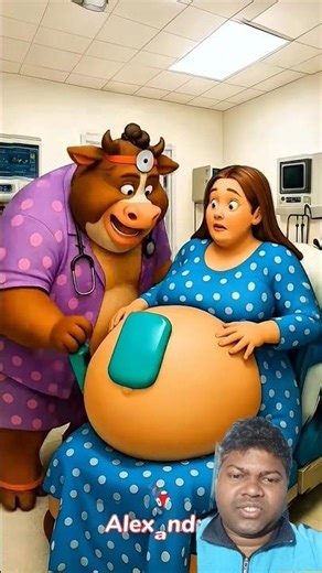 3D animation doctor vs patient #funny #funny #kindnessiscool #funnymemes #comedy