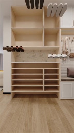 3.6M views · 35K reactions | Stop Bending to Find Shoes — This Smart Cabinet Changes Everything!  Say goodbye to messy entryways and back pain — this intelligent shoe cabinet design keeps everything organized, accessible, and stylish! ✨ A must-have upgrade for modern homes that blend comfort with sleek design. #ShoeCabinet #HomeDesign #InteriorInspiration #ModernHome #StorageSolutions | Havello | Facebook