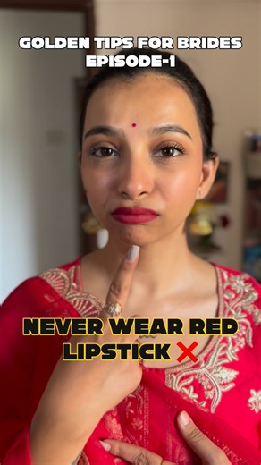 Prachi Khare on Instagram: "Golden tips for bride episode - 1 SAVE FOR LATER #brideguide #tipsforbride #tipsforbeides #weddinglook #weddinglook😍👰❤️"