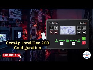 How Configure ComAp InteliGen 200 | Complete Configuration and Programing of ComAp IG 200