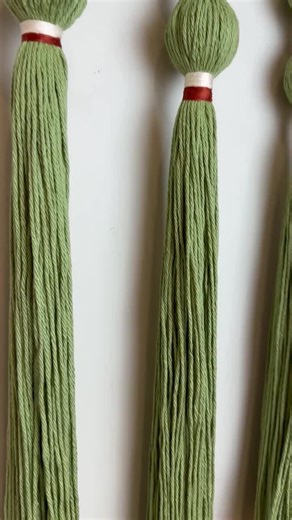 Handmade Sage Green Yarn Wall Hanging | Boho Fiber Art | Textured Home Decor | Macrame - Etsy
