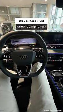 2026 Audi Q3 e-hybrid ASMR! 🔥
