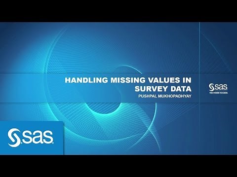 Handling Missing Values In Survey Data