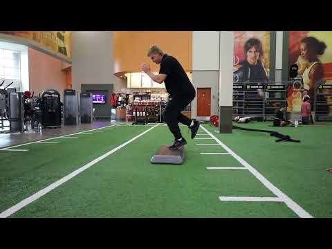 Forward and Back Single Leg Hops