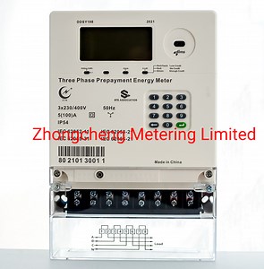 [Hot Item] Three Phase Sts Integrated Prepaid Prepayment Energy Meter