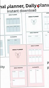 “2026 Weekly Planner | Printable PDF for Daily & Weekly Planning”