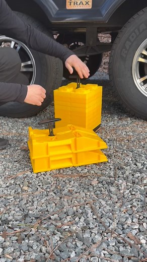 2.4K views · 607 reactions | Level up your campsite setup in seconds!⏱️✨ With Camco’s FasTen Leveling Ramps + Blocks, you get quick, reliable leveling — no stress, no second guesses. Less hassle, more time to kick back & relax! | Camco Outdoors | Facebook