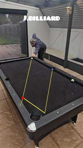 J.billiard | 2 Rails Kick Technique Every Player Must Know #8ballpool #poolshots #trickshots | Instagram