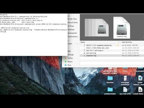 Formatting SD Card for Raspberry Pi [MAC]