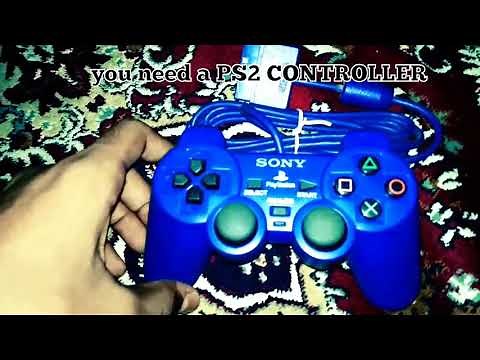 CONNECT PS2 CONTROLLER TO PC,LAPTOP THROUGH USB