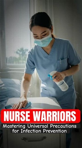 Mastering Universal Precautions for Infection Prevention #nursing #viral #shorts #NurseWarriors
