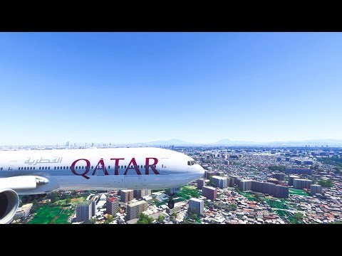 Epic 4K Boeing 777 Cockpit & Outside View Landing MSFS 24