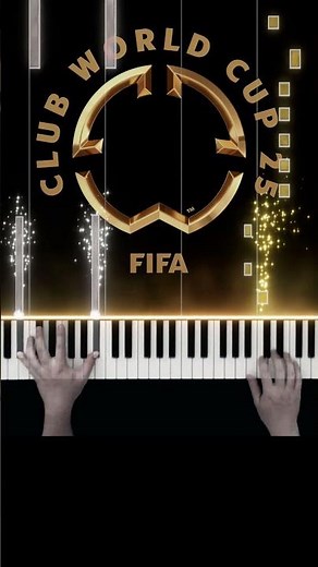 Club World Cup 2025 Theme Song - Freed From Desire - GALA - Piano Cover / Tutorial