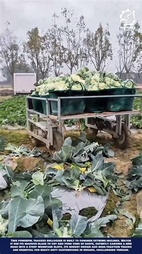 Smart Cabbage Harvesting Machine Innovation for Seamless Field Harvest Transport