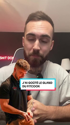No shame : j’ai mis ma langue tranquillement et j’ai goûté le gland du @LE FIT COOK ☺️ #quebecois #quebec #humour #montrealtiktok #francais #apprendrelefrançais