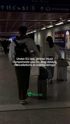🛫 Flight delayed, canceled, or overbooked? Claim up to €600 with Skycop! ✈️ Enter Flight Details: Departure, destination, and date 📄 Submit Documents: Boarding pass, flight confirmation, and proof of disruption 📝 Fill Out Form: Explain the delay, cancellation, or overbooking 📤 Submit Claim: Skycop handles the rest with the airline 💸 Receive Compensation: Up to €600, no financial risk Start your claim now! Link in our bio. #Skycop #FlightCompensation #TravelTips #DelayedFlight #TravelAdvice 