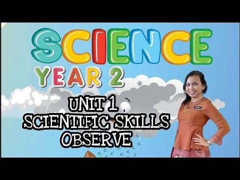 Science Year 2 | Unit 1 Scientific Skills | Observe