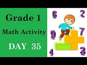 Grade 1 Math Activity Worksheet DAY 35