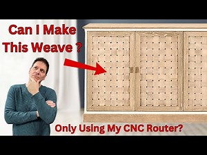 Making Intricate Basket Weave Patterns on a CNC Router