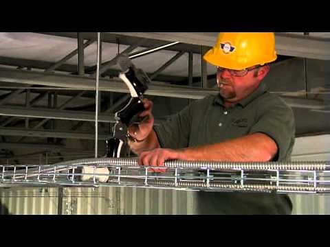 Cablofil: Installing Cable with Wire Mesh Cable Tray