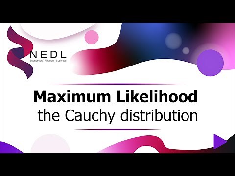Maximum Likelihood Estimation - the Cauchy distribution (Excel)
