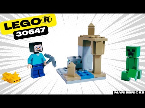 WATCH OUT FOR DRIPSTONES! ⛏️ LEGO Minecraft The Dripstone Cavern 30647