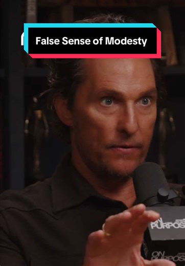 Mathew McConaughey's Perspective on Modesty