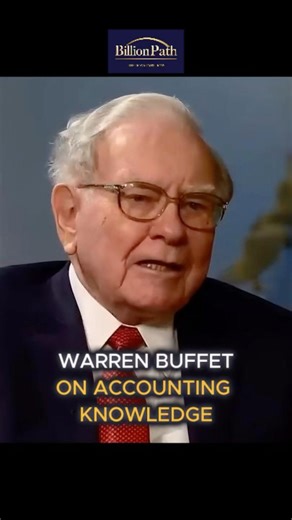 WARREN BUFFET On Accounting Knowledge 📖 #shorts #viral