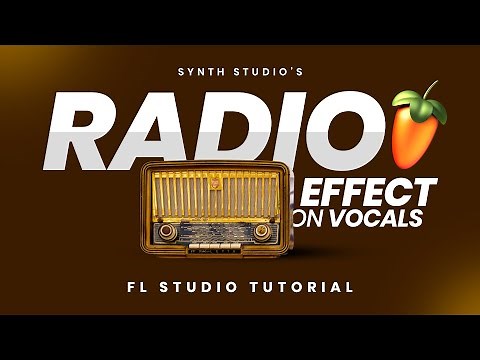 How to create Radio Effect on Vocal easily in FL Studio Tutorial | Synth Studio's
