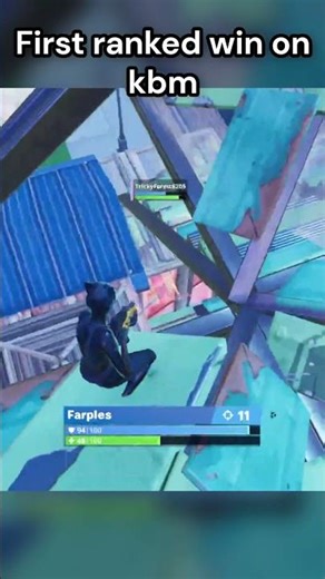 First ranked win on kbm #fortnite #fortniteshorts #fortniteclip