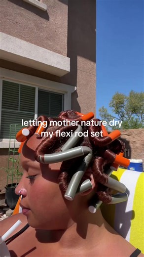 How to Achieve Natural Hair Flexi Rod Set