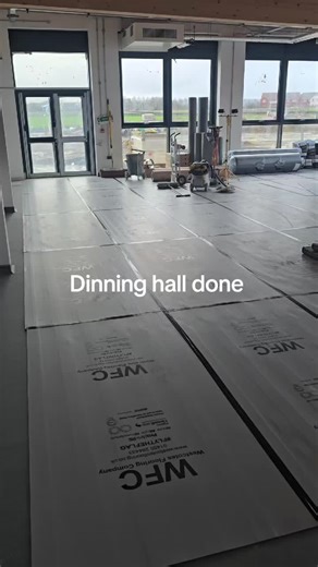 Been an absolute slog in the dinning hall finally done ##ditl #flooringinstaller #creatorsearchinsights #fyp #smallbusiness