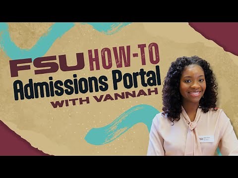 Applying to FSU: Navigating Your Admissions Portal