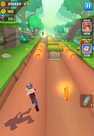 Subway Princess Runner Gameplay – Smooth Dodges & Clean Run! 👑🔥 #shorts #vdrsgaming