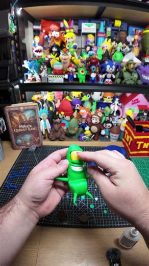 Plankton from Spongebob - 3D Printed Figurine