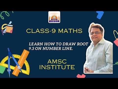Class-9th, Maths, Number system, Learn to draw root 9.3 on number line.#class9 #maths #cbse