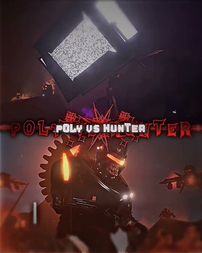 poly vs hunter 😎 skibidi toilet 79 part 3 #edit #skibiditoilet #shorts