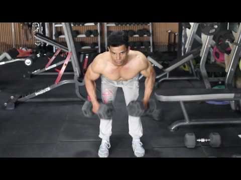 Learn How to do Bent Over Dumbbell Row - Lower Back Workout