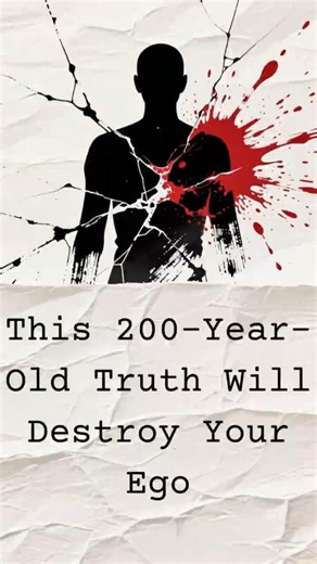 This 200 Year Old Truth Will Destroy Your Ego