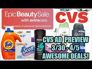 CVS AD PREVIEW (3/30 - 4/5) | Lot's Of NEW Deals & More!