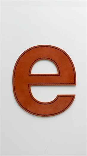 ShopBot CNC on Instagram: "Cutting leather on a Shopbot CNC machine with a drag knife 🔪 is incredibly satisfying. We're also using a 2mm drill bit to create all of the stitching holes for the letter. 🎥 Video produced by John Kuiphoff in partnership with ShopBot Tools. Stay tuned! New video drop every week until the whole alphabet is accounted for 💥"