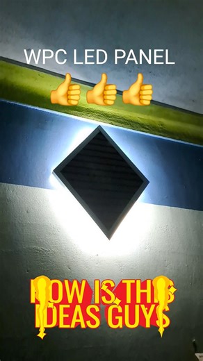 What if you made a light on the wall out of aluminum? #diymaterials #acrylate #shorts