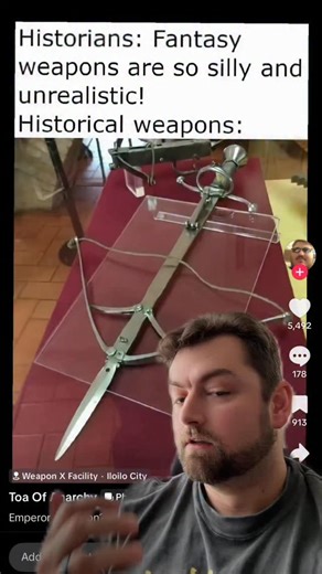 Yea combination weapons are actually just stupid #history #nerd #education #learn #story | Steven Bell