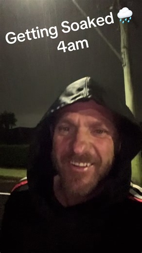 Crazy Weather. It is completely different running during the day in the rain. Definitely was a fresh start