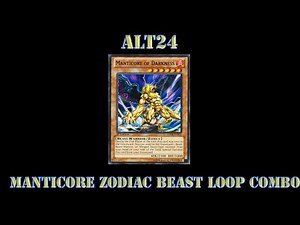 Manticore Zodiac Beast Loop Combo - Deckout