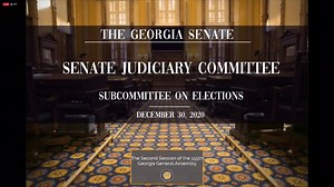 LIVE: Senate Judiciary Subcommittee on Elections (Dec. 30)