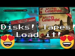 Commodore 64 Ultimate - Using Tapes and Floppies
